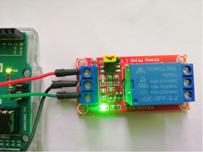 Arduino小白的学习记录：继电器实验arduino继电器控制实验 Csdn博客