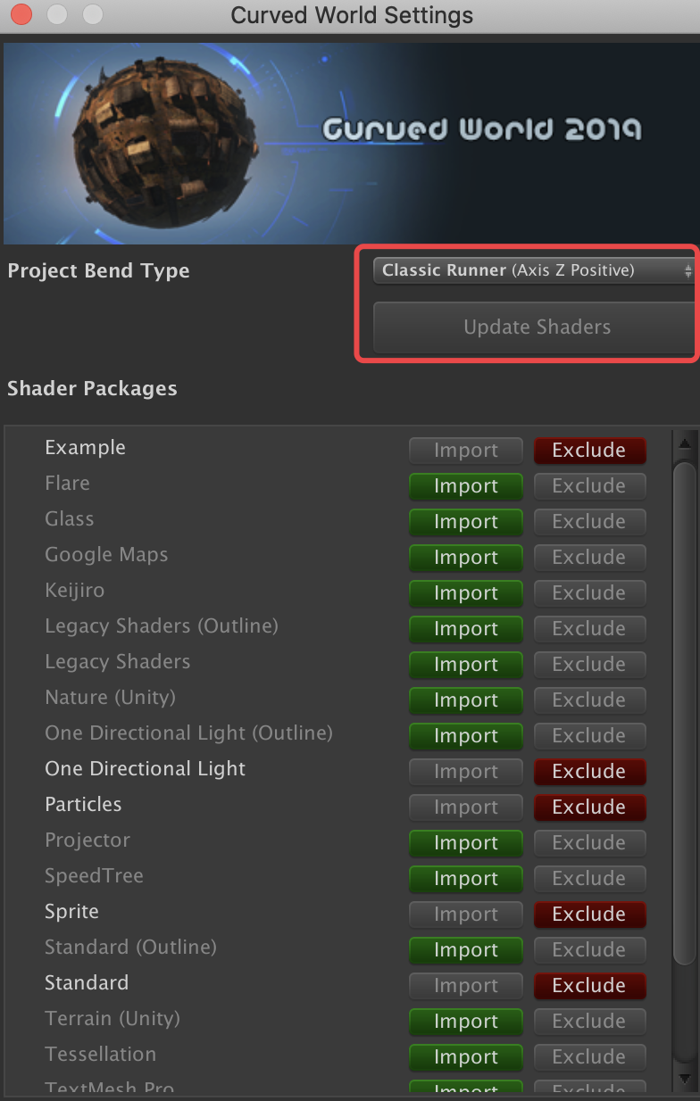 Unity中实现视觉弯曲——Curved World插件(制作跑酷类游戏)-CSDN博客