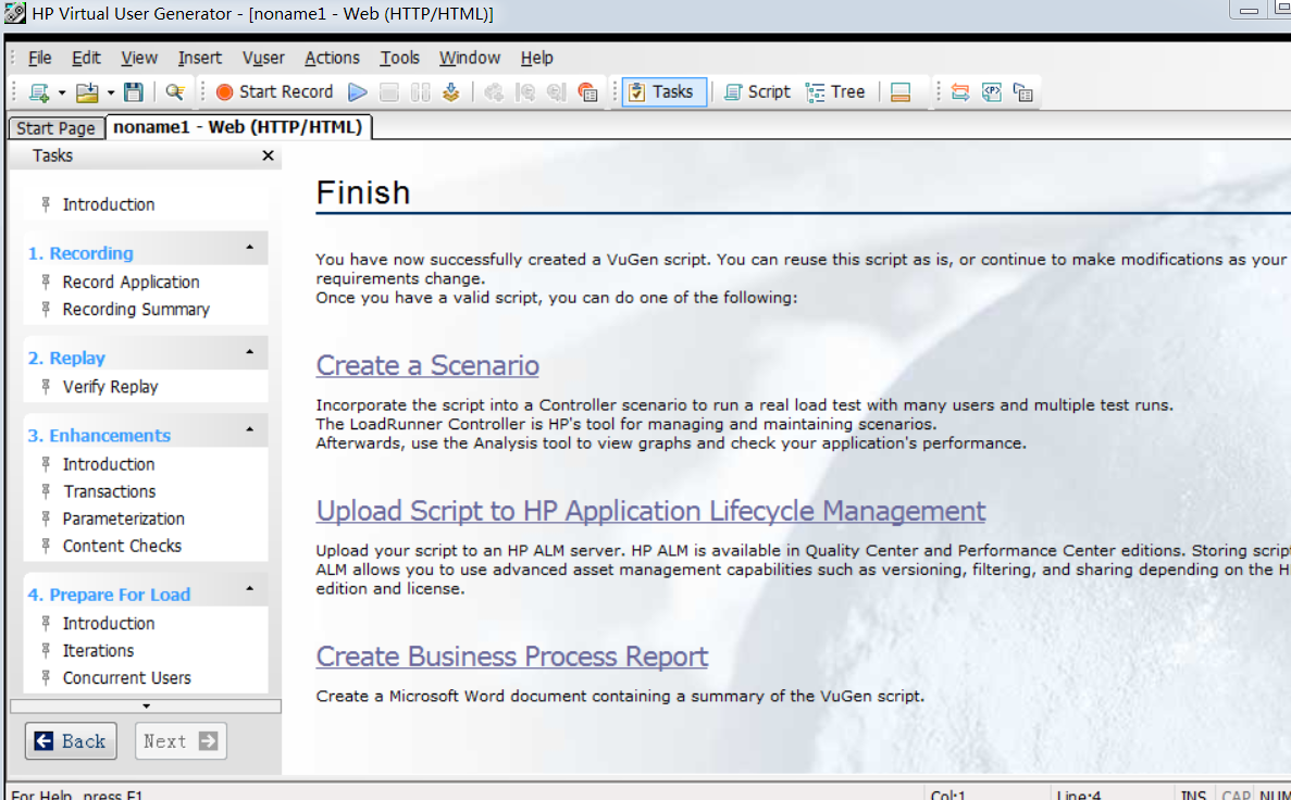 软件性能测试（一）使用LoadRunner录制一个基本的脚本_录制脚步roadrunner-CSDN博客