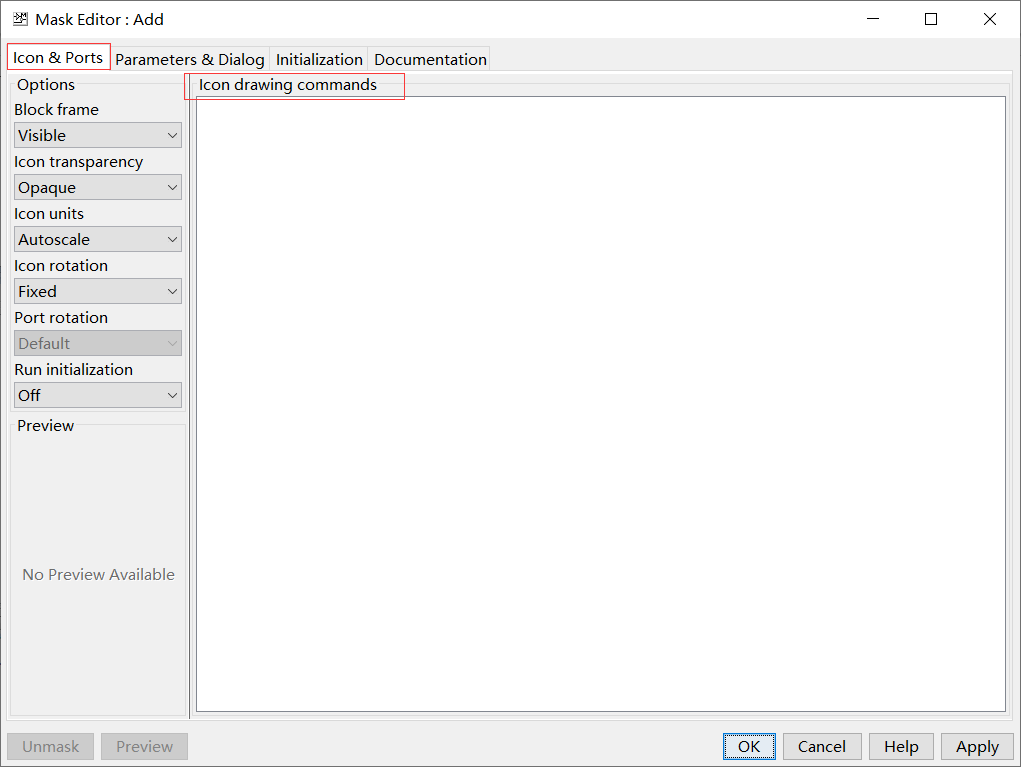 Simulink 环境基础知识（十三）--绘制封装图标_simulink添加封装图像-CSDN博客