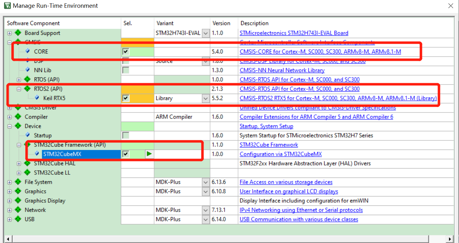 STM32H750 KEIL CMSIS RTOS2工程的的建立_keil5 在cmsis中导入 rtos2-CSDN博客
