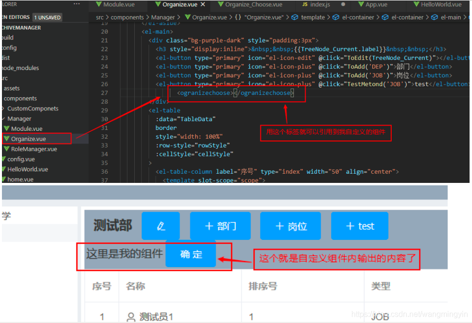 Vue 自定义组件vue Yinruyangshi Csdn博客