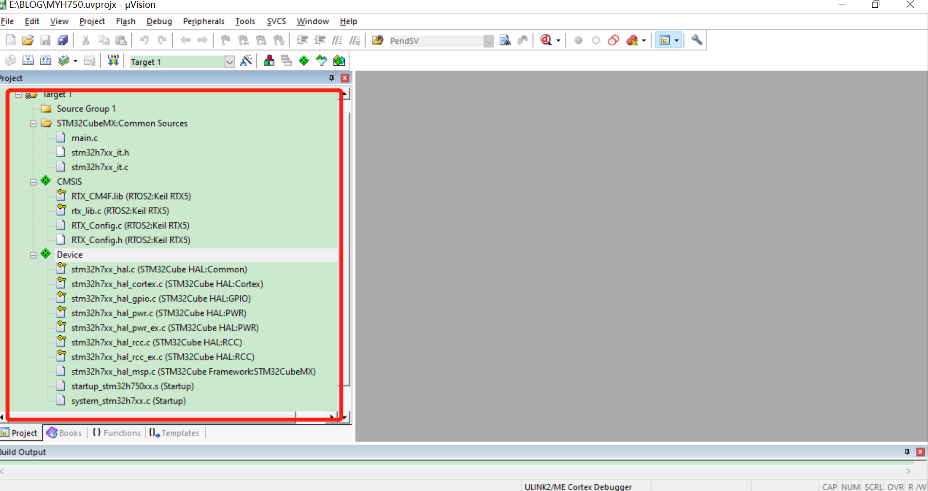 STM32H750 KEIL CMSIS RTOS2工程的的建立_keil5 在cmsis中导入 rtos2-CSDN博客