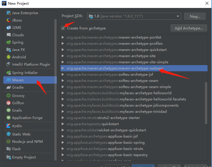 使用Idea创建JavaWeb的SSM(maven)项目_idea新建基于maven的ssm项目新建一个maven项目选择maven勾选使用模板选择webap-CSDN博客