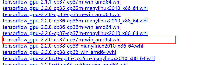 Tensorflow -gpu 2.2 pip详细安装教程_pip install tensorflow-gpu-CSDN博客