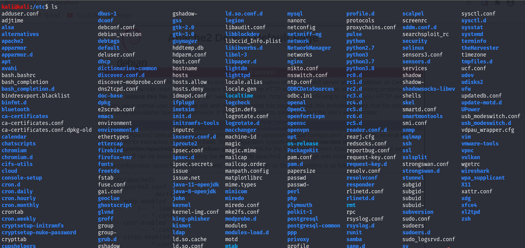 Kali安装Apache、MySQL、PHP-CSDN博客