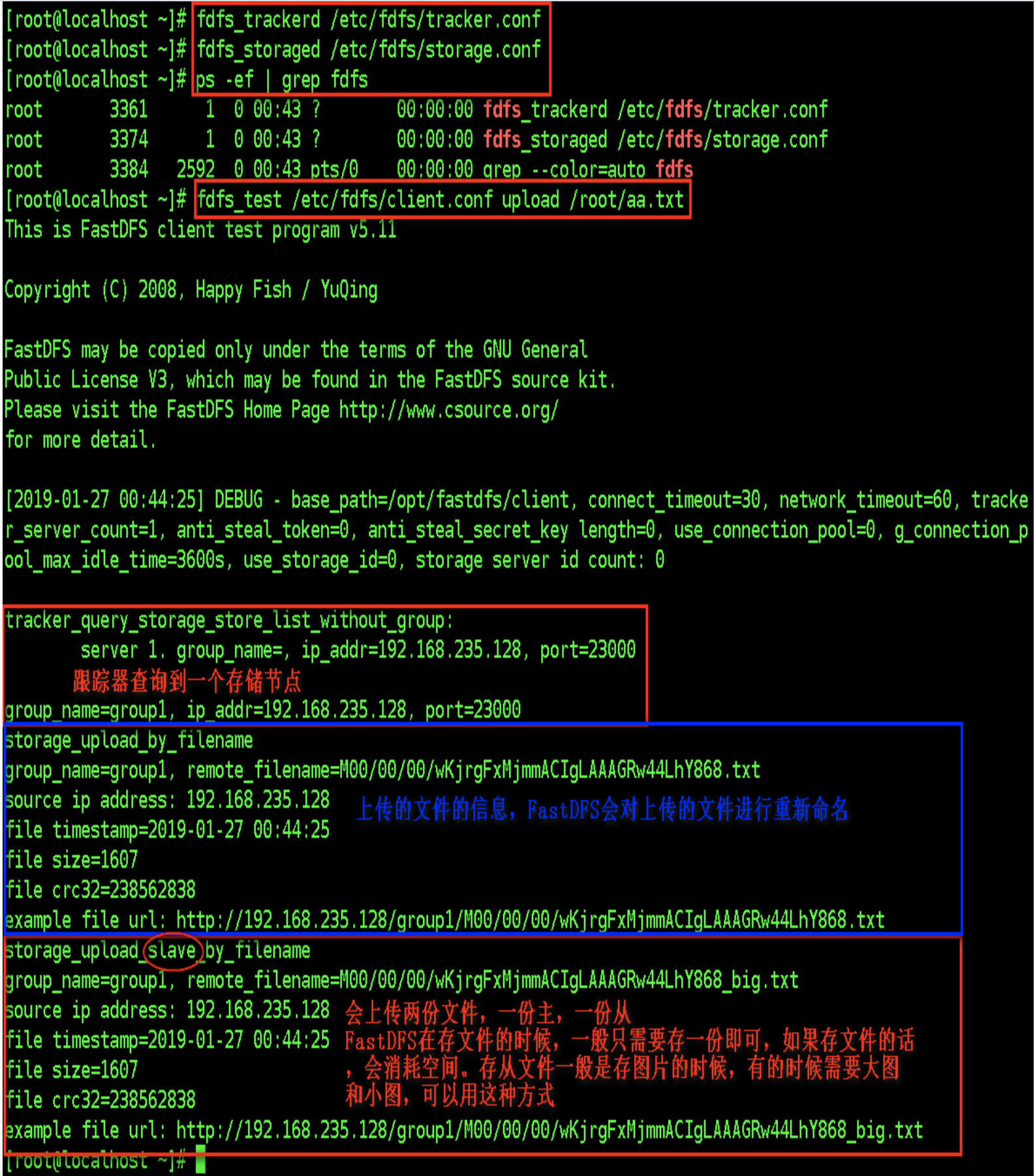 FastDFS---学习过程记录---FastDFS测试上传下载和删除_如何查看fastdfs是否上传成功-CSDN博客