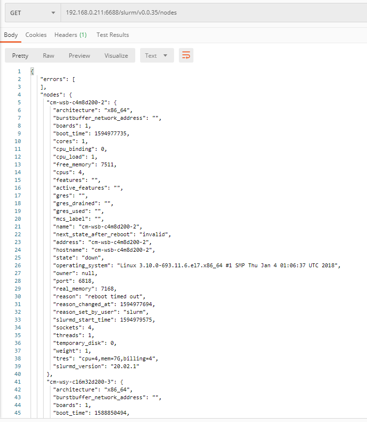 Slurm 20.02.3 slurmrest API 的基本用法（入门必看） No. 1-1_slurm api-CSDN博客
