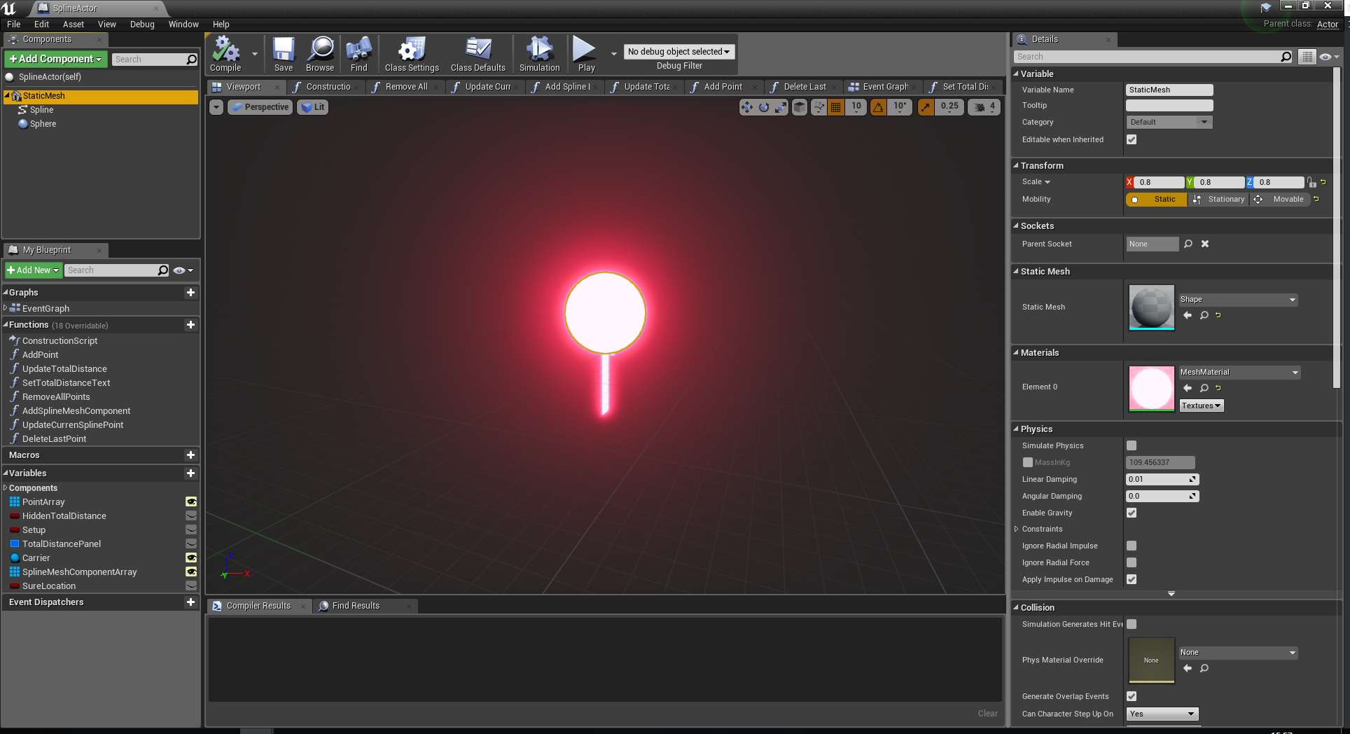【UE4】基于Spline的测距功能_ue4实时测量-CSDN博客
