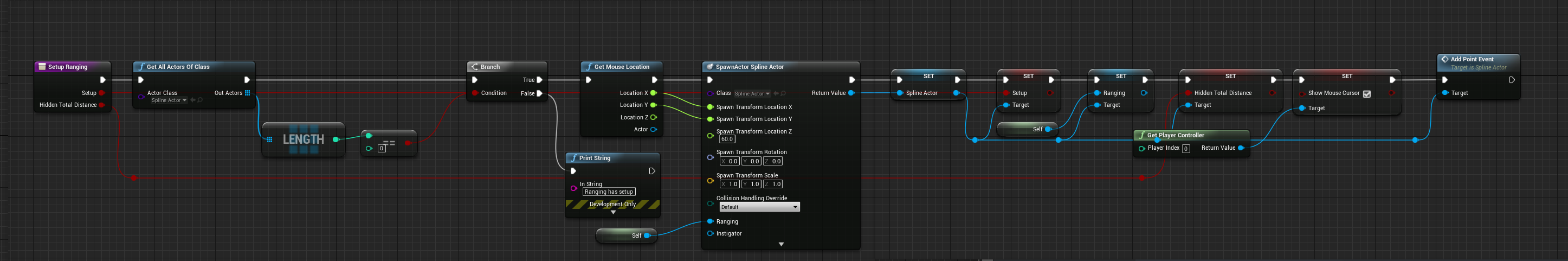【UE4】基于Spline的测距功能_ue4实时测量-CSDN博客