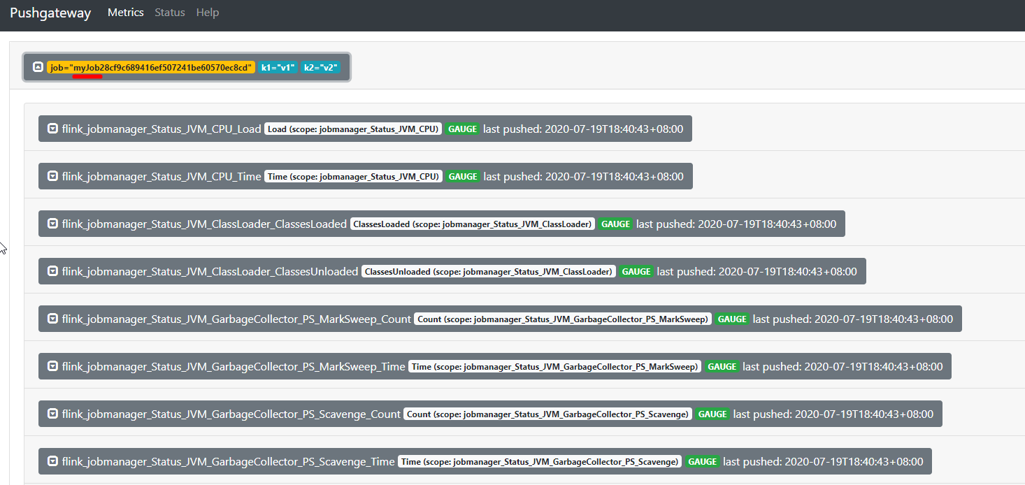 配置 prometheus、pushgateway 监控 Flink metrics指标_pushgateway promethues采集flink的standload的指标数据-CSDN博客