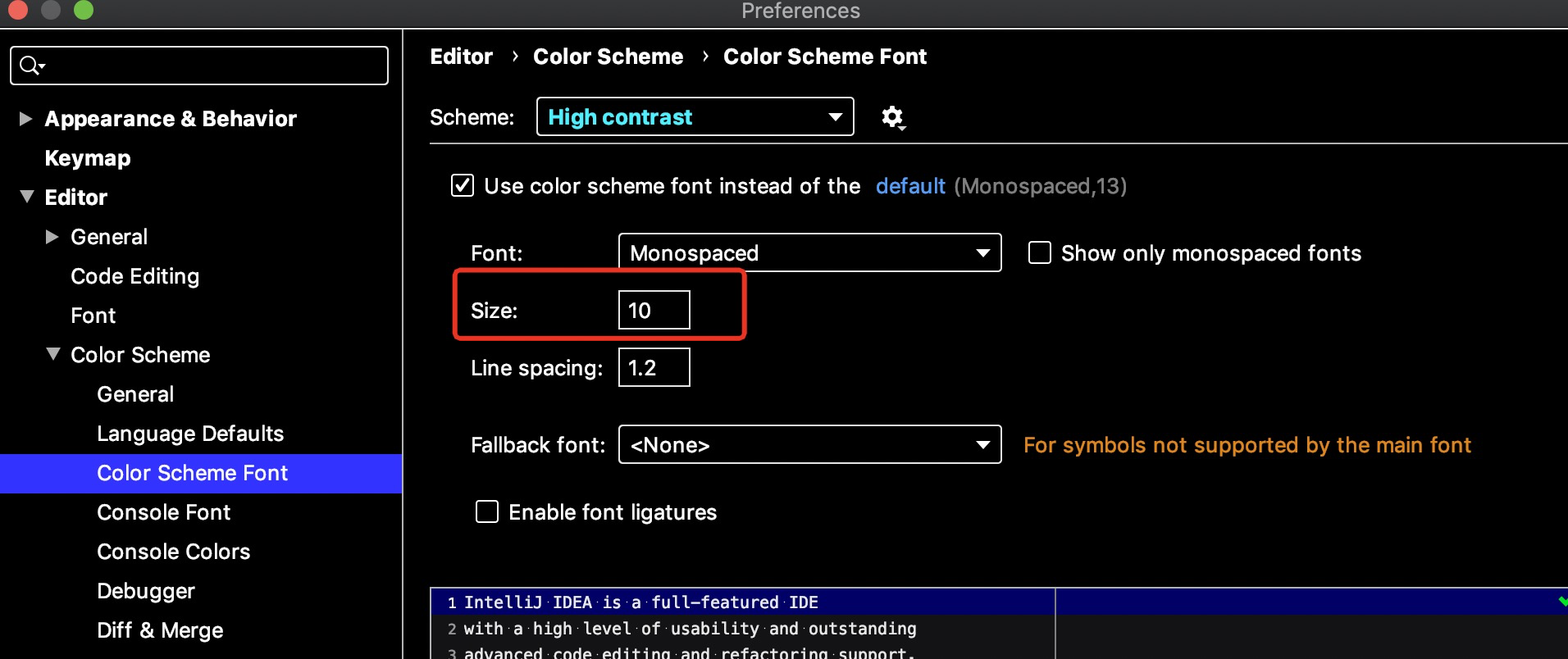 mac idea 触控板 缩放 字体大小_idea mac 缩放-CSDN博客