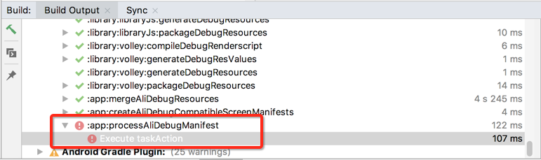 如何查找Manifest merger failed with multiple errors问题原因_manifest merge failed with multiple errors ...