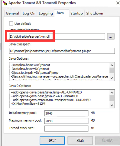 JDK升级导致Tomcat8无法启动，报jvm.dll找不到的解决办法_found server jvm.dll 找不到制定的程序-CSDN博客