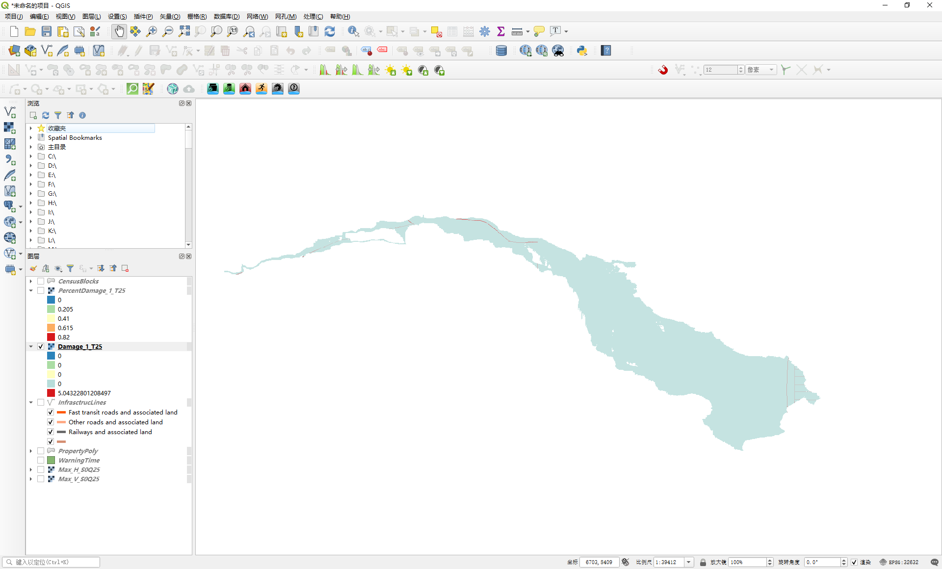 使用FloodRisk2插件进行洪水风险评估_QGIS课堂的博客-CSDN博客