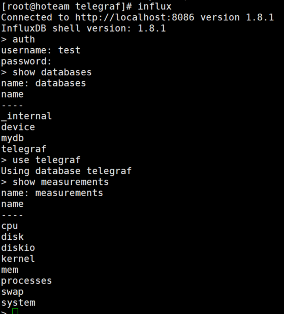telagraf+influxdb+grafana搭建监控系统-CSDN博客