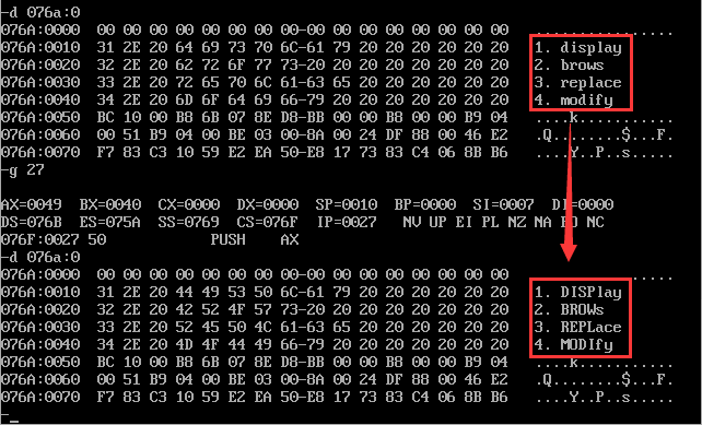 王爽 汇编语言 第七章 实验六_汇编王爽第七章实验6-CSDN博客