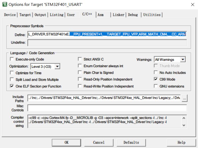 CubeMX生成的STM32F4xx MDK工程FPU和DSP库的使用_fpu present-CSDN博客