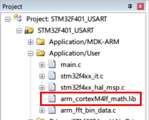 CubeMX生成的STM32F4xx MDK工程FPU和DSP库的使用_fpu present-CSDN博客