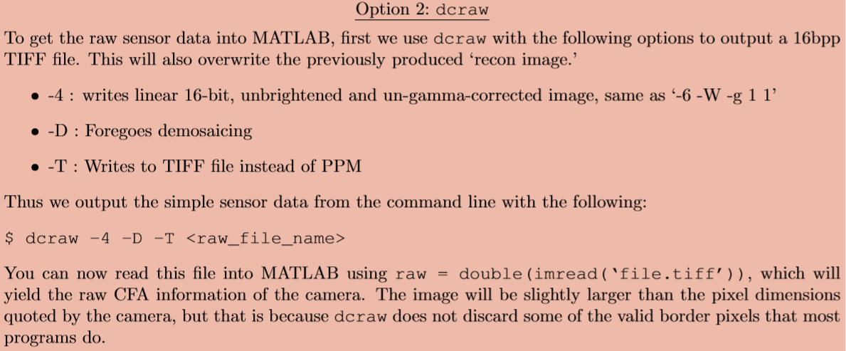 在MATLAB中处理RAW图像_matlab raw-CSDN博客