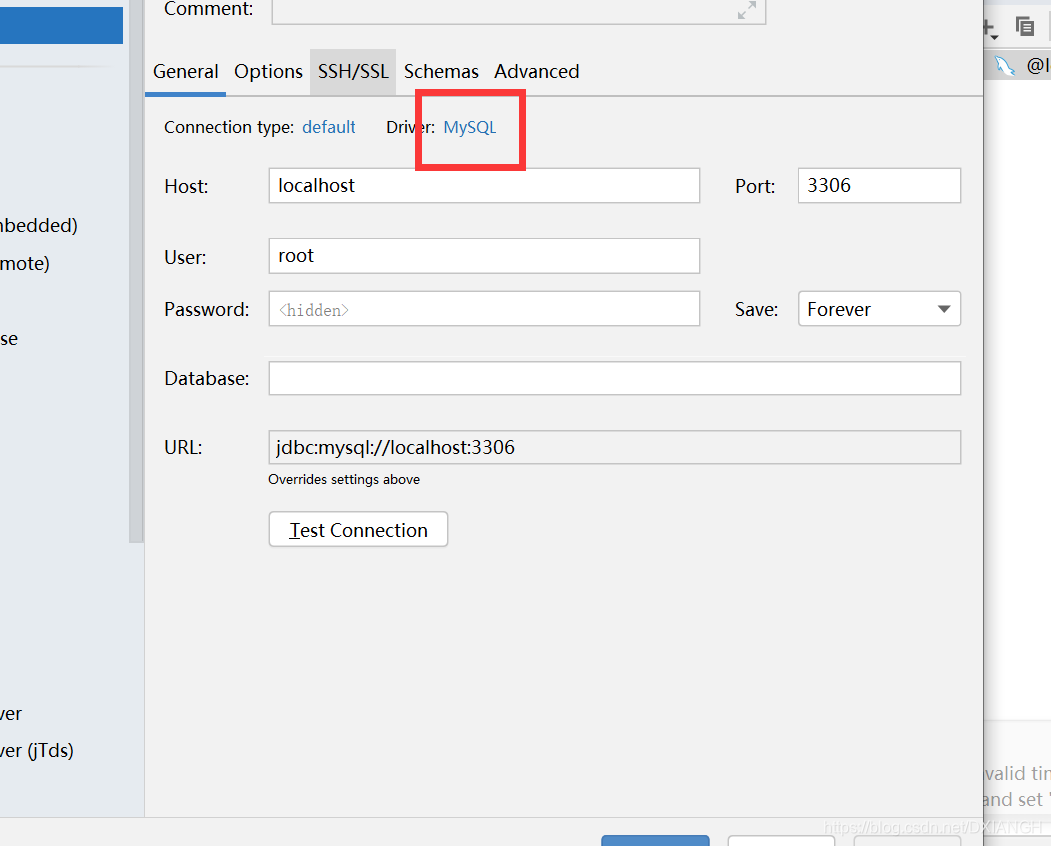 Idea 链接mysql数据库失败 Schemas中为空no Schemas Selected Csdn博客