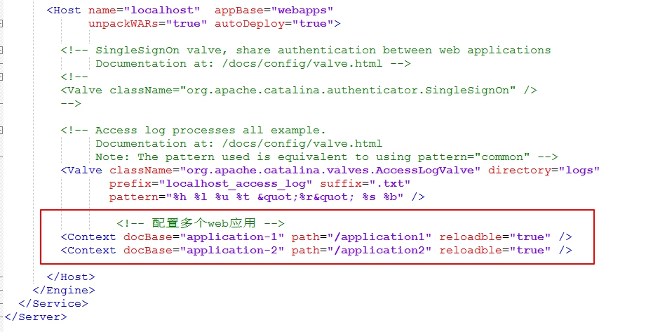 单个Tomcat部署多应用_tomcat一个端口部署多个应用-CSDN博客