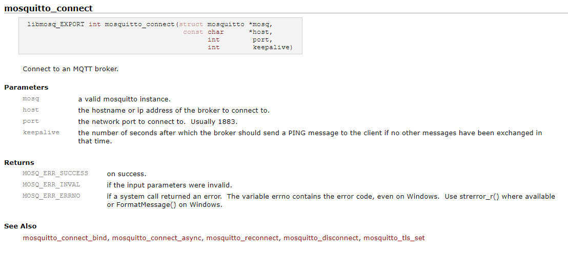 MQTT communication protocol (mosquitto) publish and subscribe example C ...