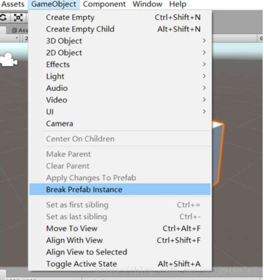 【unity】新版unity 打破预制件 和 实例物体的联系无法重构预制件实例 Csdn博客 
