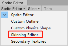 Unity Package《2D Animation》Skinning Editor界面介绍_unity skinning editor-CSDN博客