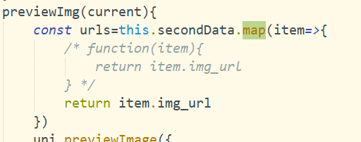Uniapp Vue 数组map遍历方法 类似foreach 箭头函数 Csdn博客 