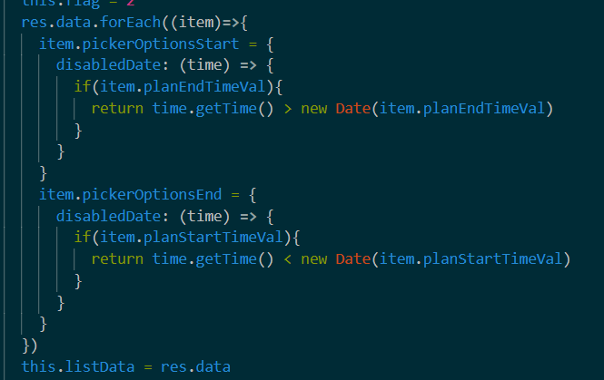 el-table嵌套使用el-date-picker组件时，动态限制每一个el-date-picker的选择范围_el-table动态日期-CSDN博客