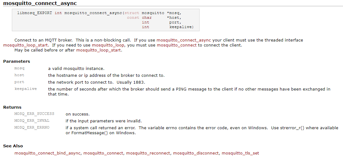 MQTT通信协议(mosquitto)发布订阅例子C语言实现_mosquitto c-CSDN博客