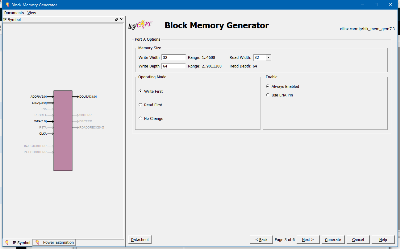 杭电计算机组成原理课程设计 Iseip核生成教程ise Memory Ip代码编写 Csdn博客 
