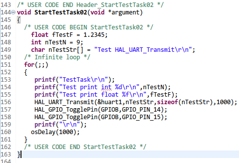【stm32】stm32cubeIDE在freeRTOS无法printf float 浮点数_freertos stm32 makefile编译 uart打印不出小数-CSDN博客