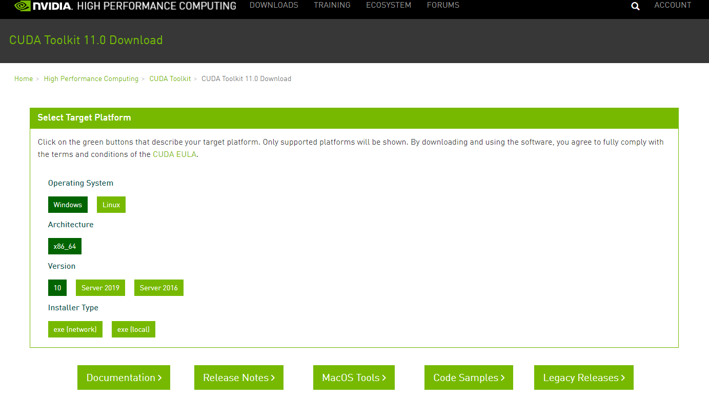 完美解决Windows10安装和运行TensorFlow编译环境时出现“cudart64_100.dll、cublas64_10.dll、cudnn64_7.dll...”报错的问题_nvcc ...