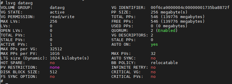 AIX 操作LVM命令_aix lvm操作步骤-CSDN博客