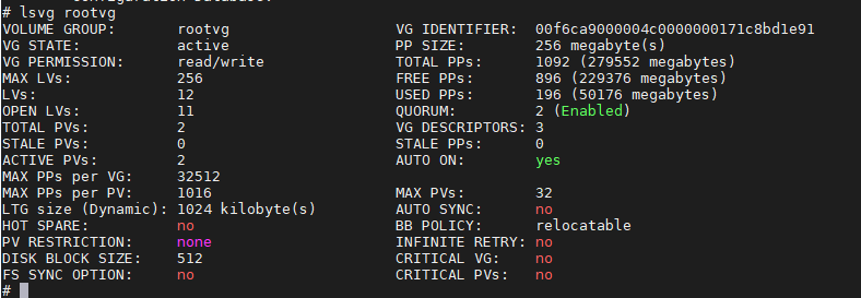 AIX 操作LVM命令_aix lvm操作步骤-CSDN博客