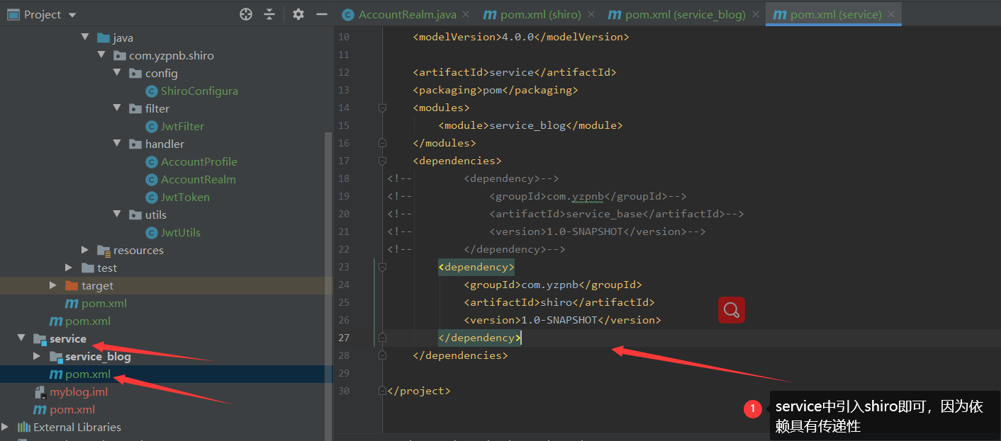 spring boot+vue个人博客二：权限整合shiro+jwt，完成后端接口_springboot+shiro+jwt+vue2权限管理后台管理-CSDN博客