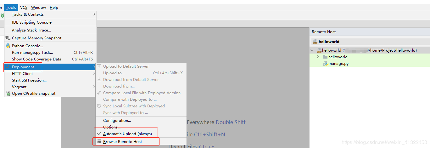 PyCharm实现远程调试代码_pycharm please select one of the assets-CSDN博客