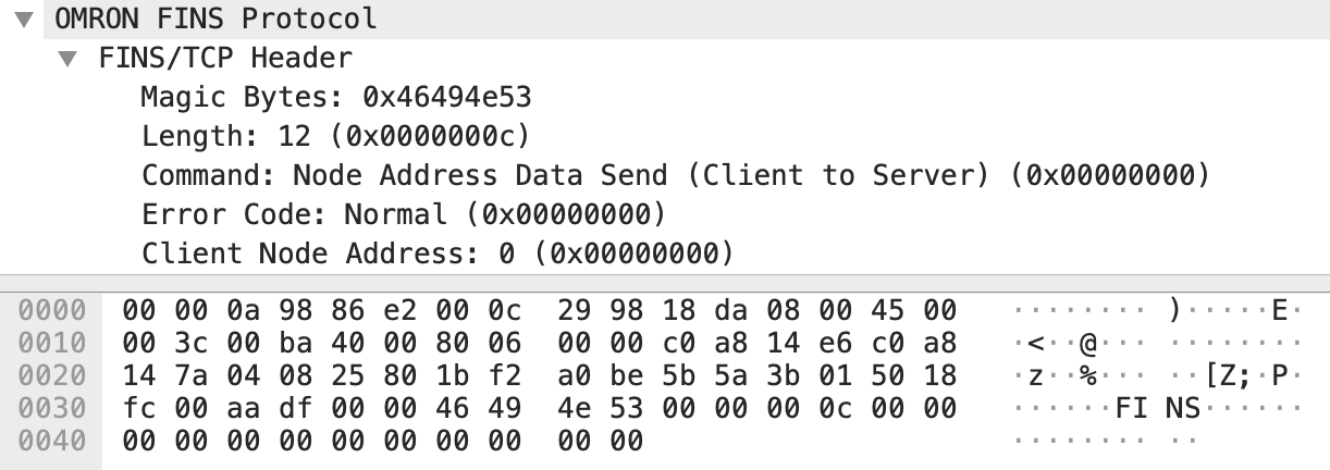 OMRON-FINS(TCP)协议详细解析和攻击_fins协议-CSDN博客