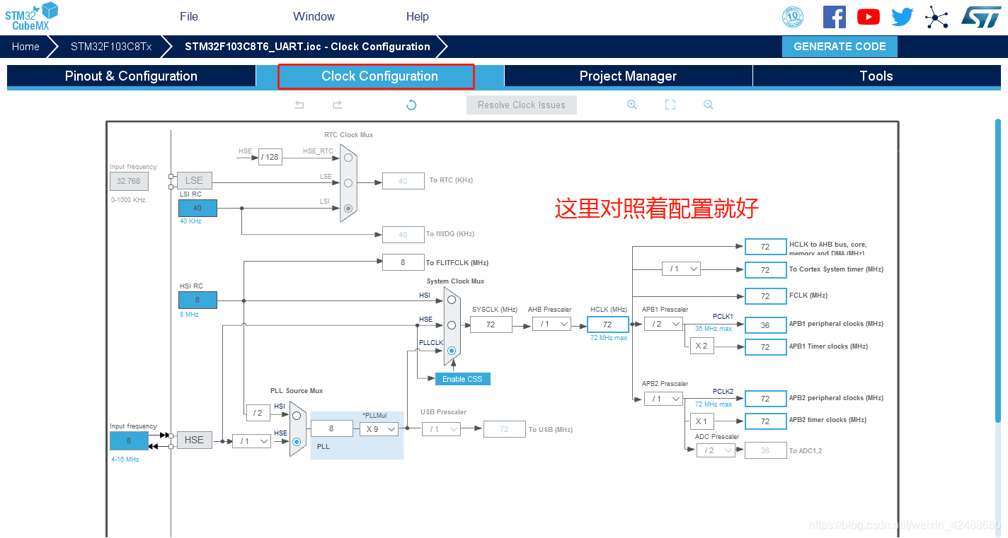 【stm32f103c8t6】stm32 Hal库 最强串口收发 非阻塞式串口收发 (单字节中断收发、dma 中断收发