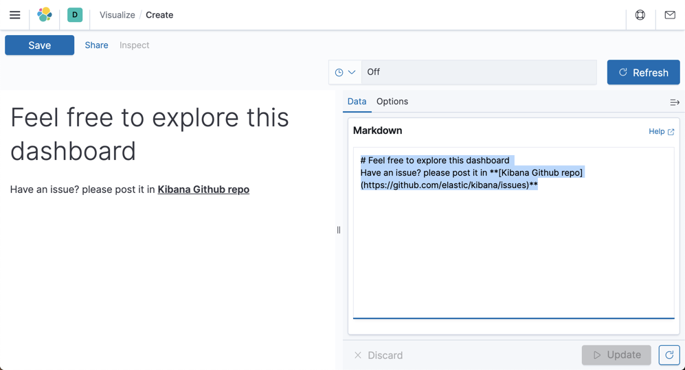 Kibana：Markdown 可视化教程_kibana markdown文本-CSDN博客