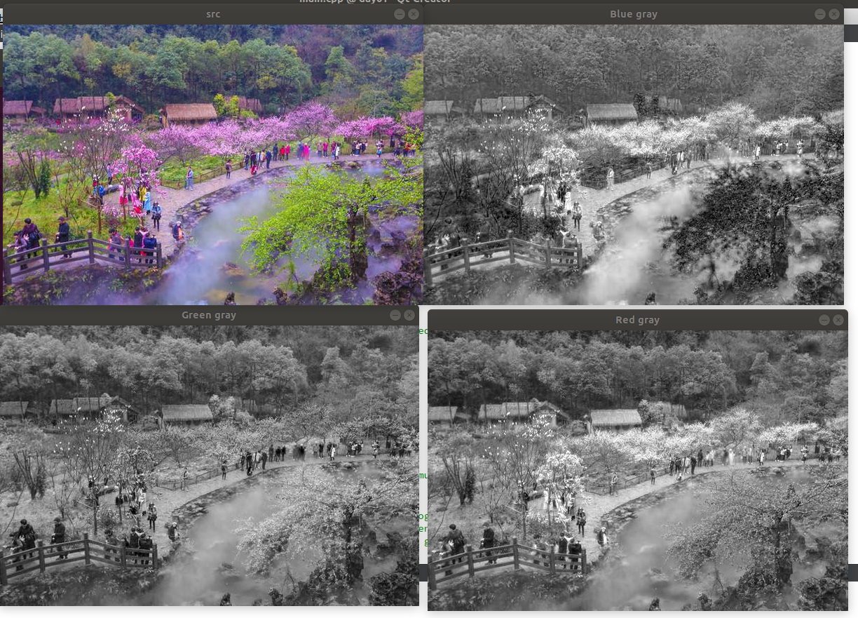 opencv c++ BGR三通道图像分离、直方图计算、直方图均衡_opencv gray2bgr c++-CSDN博客