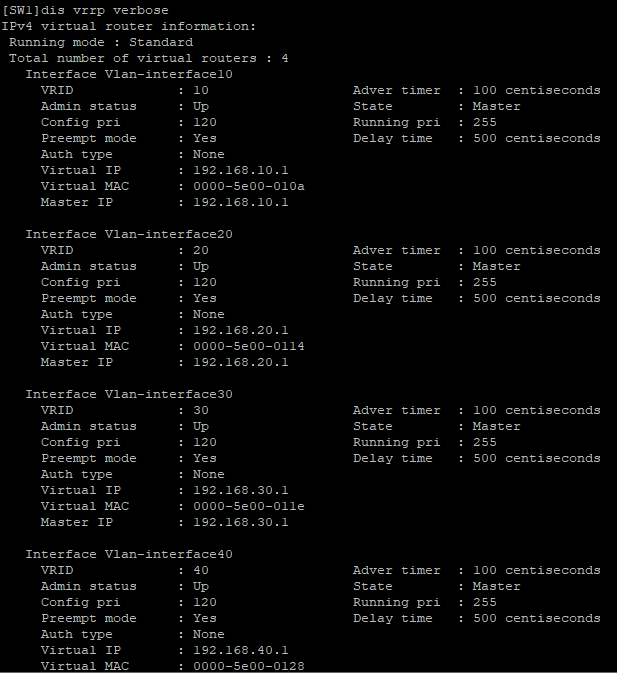 HCL配置 VRRP+STP 实验-CSDN博客