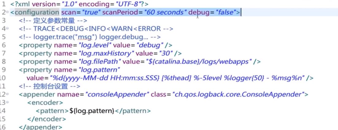Java Logging Framework Logback Configuration Summary Programmer Sought