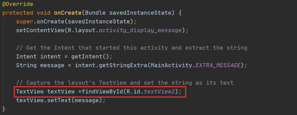 Android官方开发教程中关于EditText editText = (EditText) findViewById(R.id.editText)；报错的解决办法_android报错 ...