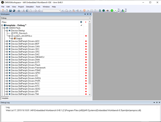 IAR(For STM32) 安装，配置，工程创建，下载，调试_iar cmsis pack-CSDN博客