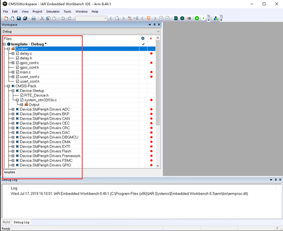 IAR(For STM32) 安装，配置，工程创建，下载，调试_iar cmsis pack-CSDN博客