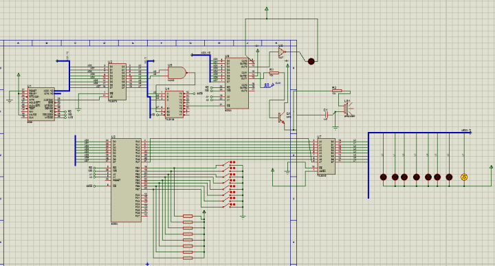 通过8253，8255，8086实现电子琴功能，控制亮灯功能和8253方式0计数中断功能。_使用protues仿真8255和8086实现-CSDN博客