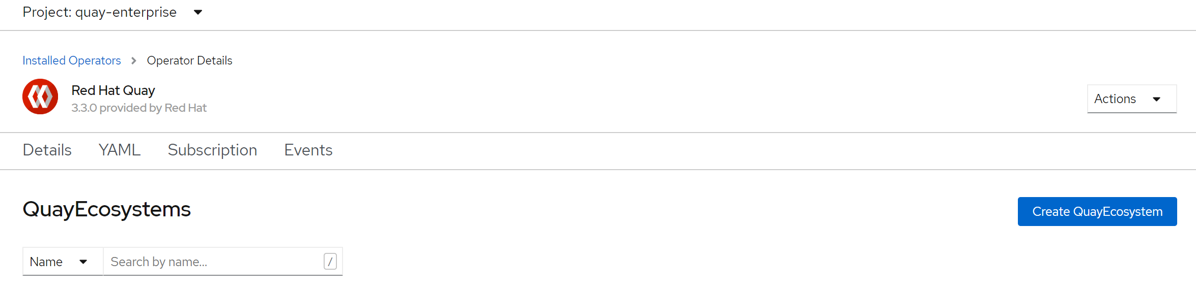 Quay (1) - 用Quay Operator配置Quay环境_quay openshift-CSDN博客